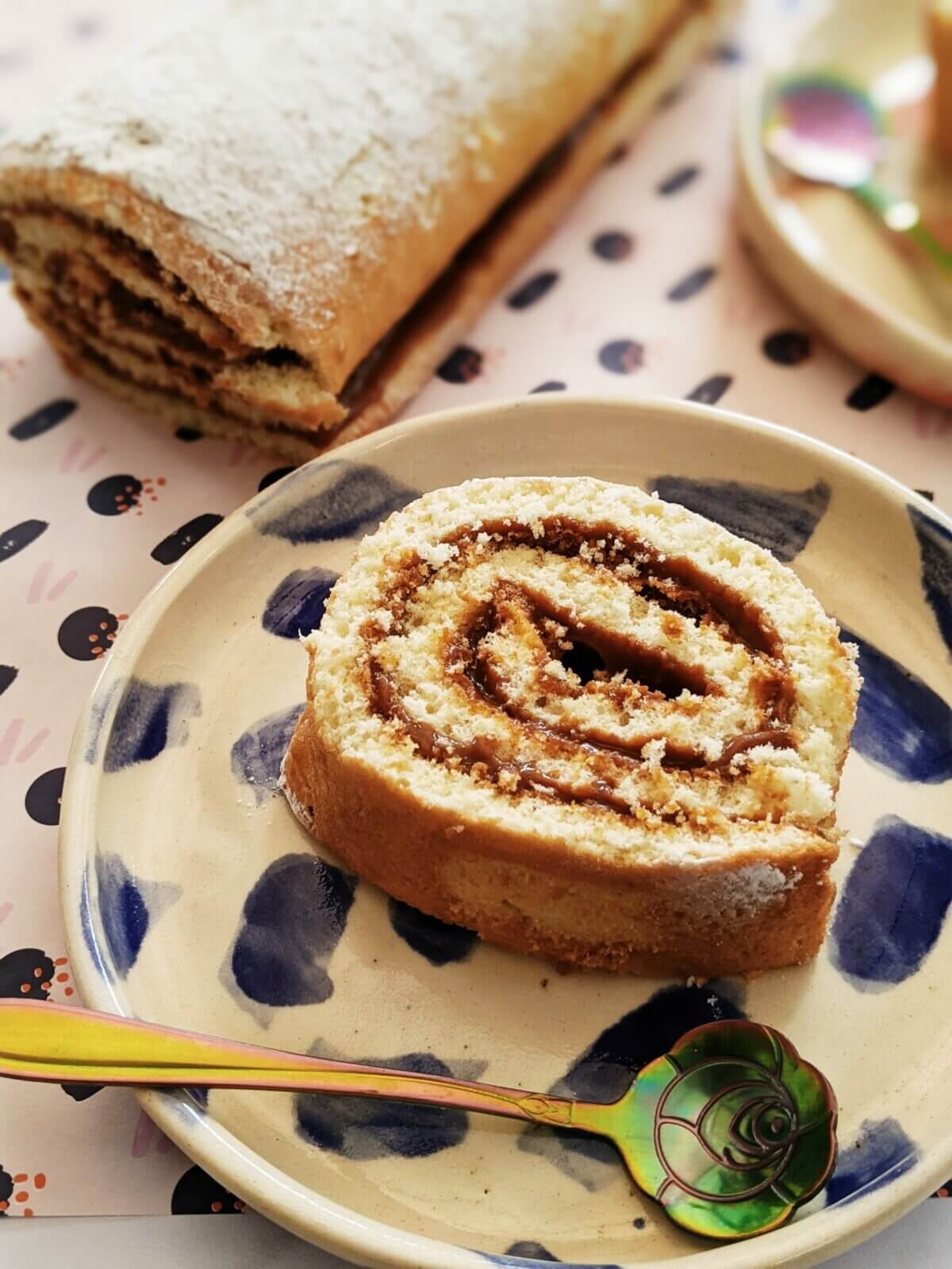 Enrollado de Manjar - Biscotti Galletas