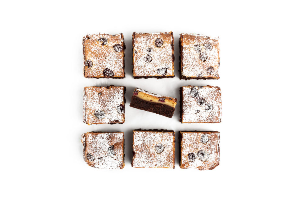 Negritos con Cheesecake de Frambuesas - Biscotti Galletas