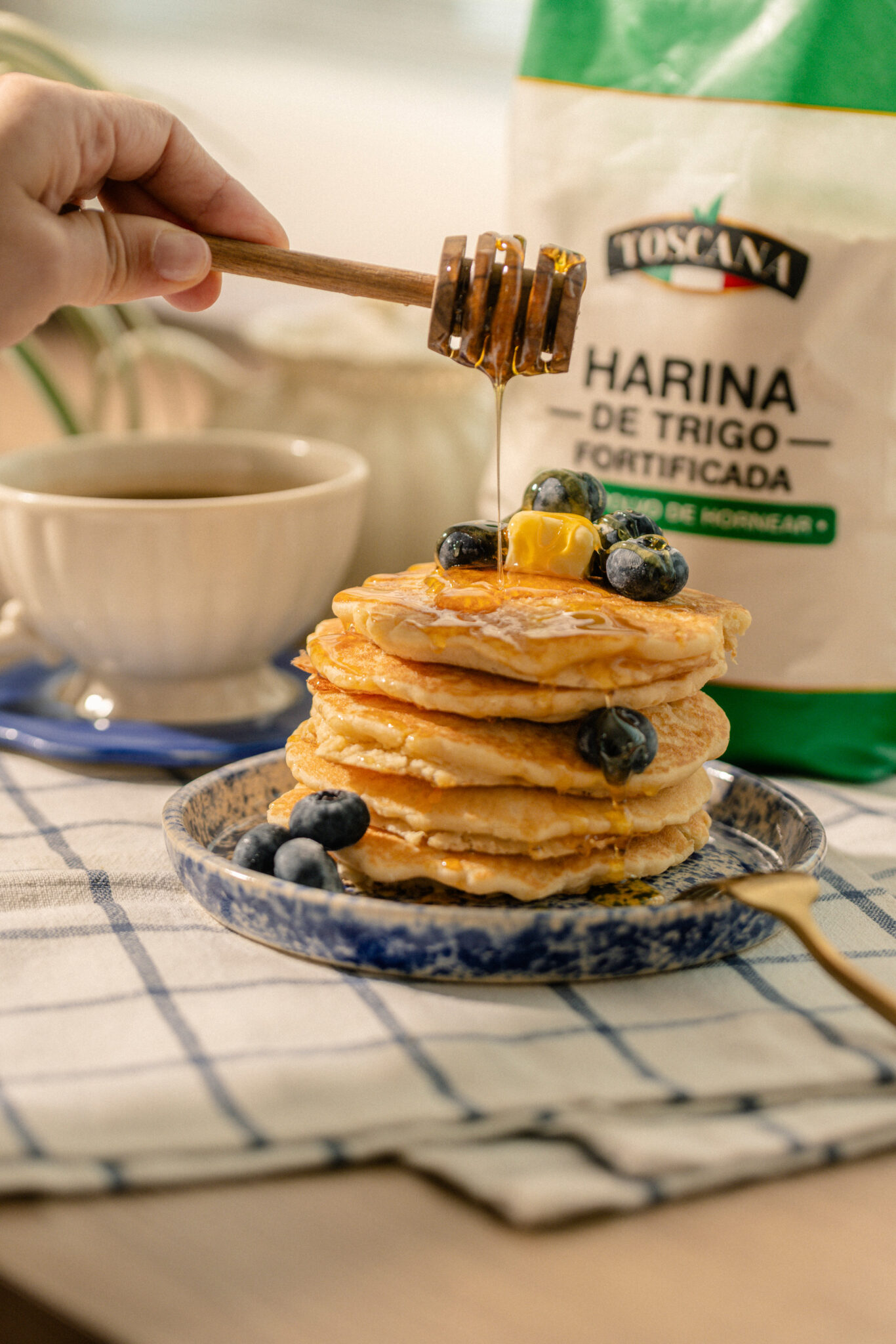 Pancakes para el desayuno - Biscotti Galletas